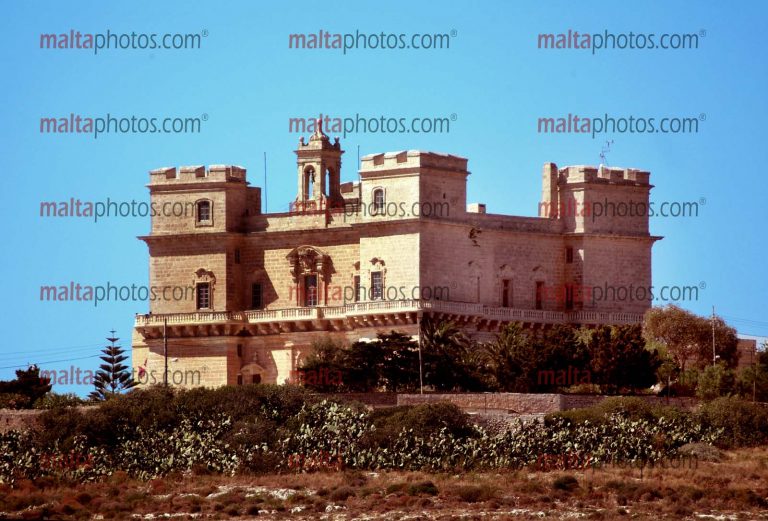 Selmun Castle Tower Architecture - Malta Photos