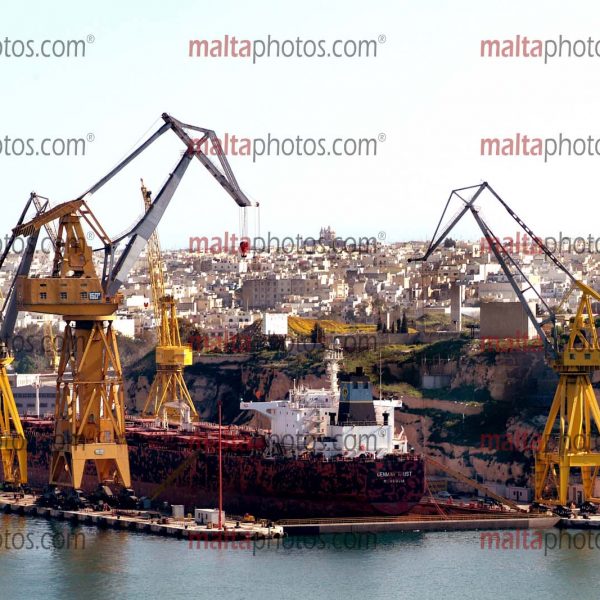 Dockyard Aerial Malta Drydocks - Malta Photos