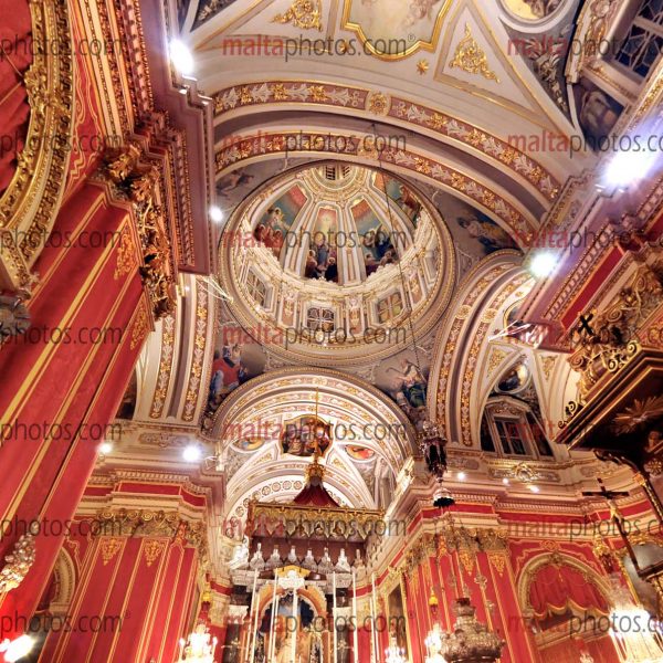 Cospicua Bormla Titular Kuncizzjoni Painting Holy Mary - Malta Photos