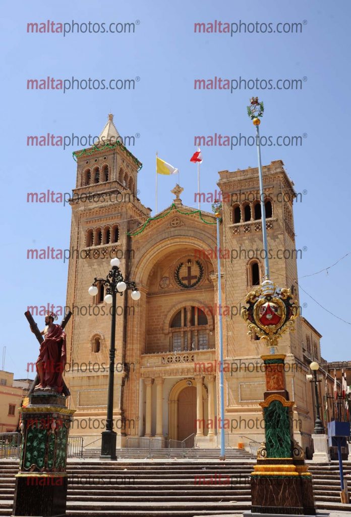 Parish Church Religion Architecture Religious Facade - Malta Photos