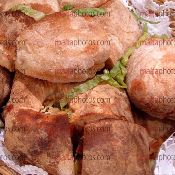 Food Hobz biz zejt bread - Malta Photos