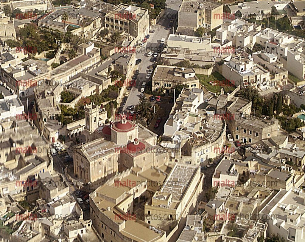 Attard Village aerial - Malta Photos