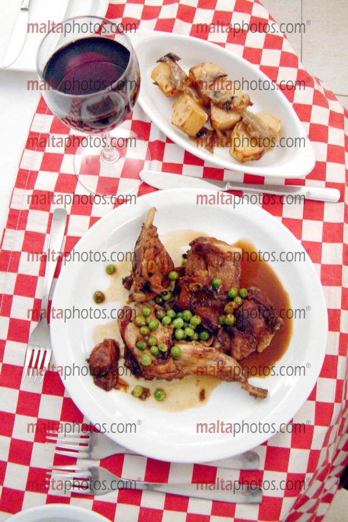 Food Rabbit Fenek Moqli - Malta Photos