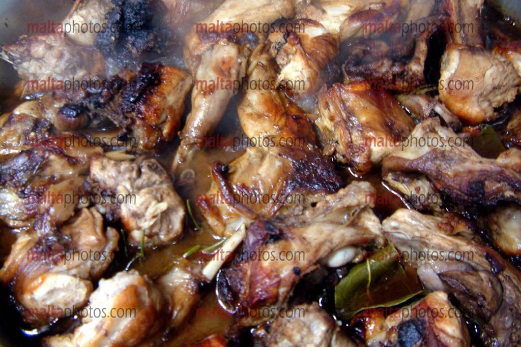 Food Rabbit Fenek Moqli - Malta Photos