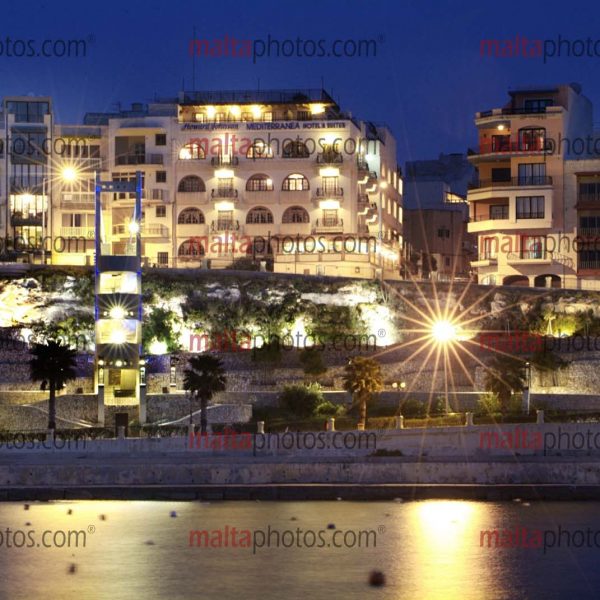Bugibba Main Square - Malta Photos