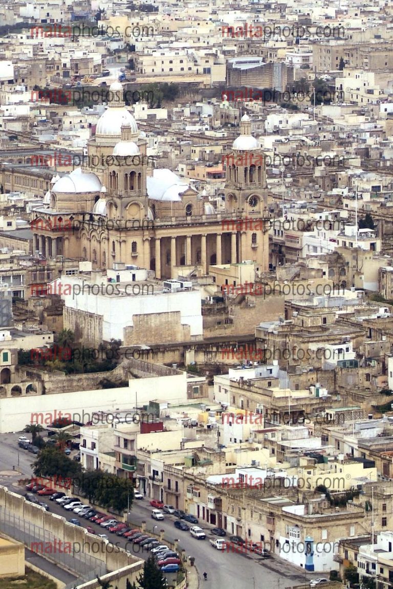Paola Rahal Gdid Aerial Parsh Church religion Christ the King - Malta ...