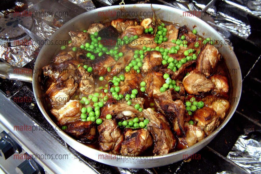 Food Rabbit Fenek Moqli - Malta Photos