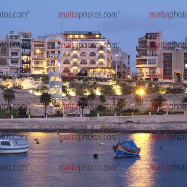 Bugibba Main Square - Malta Photos
