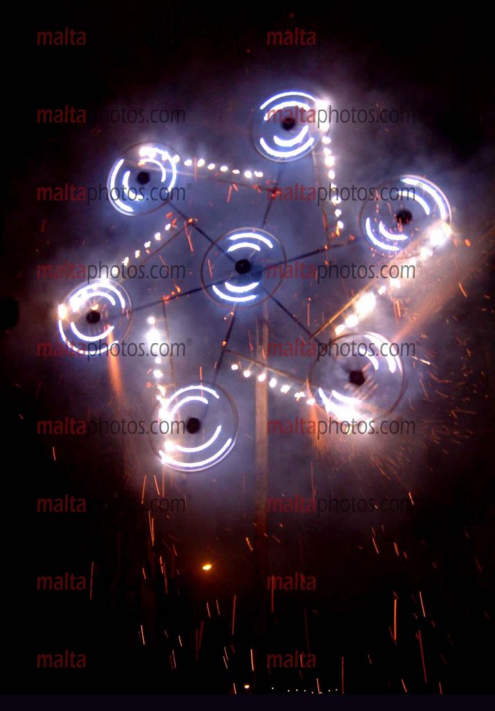 Fireworks Giggifogu Land - Malta Photos