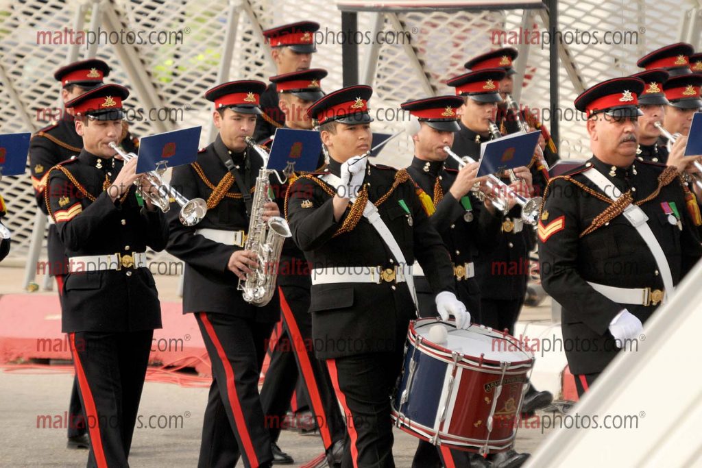 AFM Parade Band Marching Uniform - Malta Photos