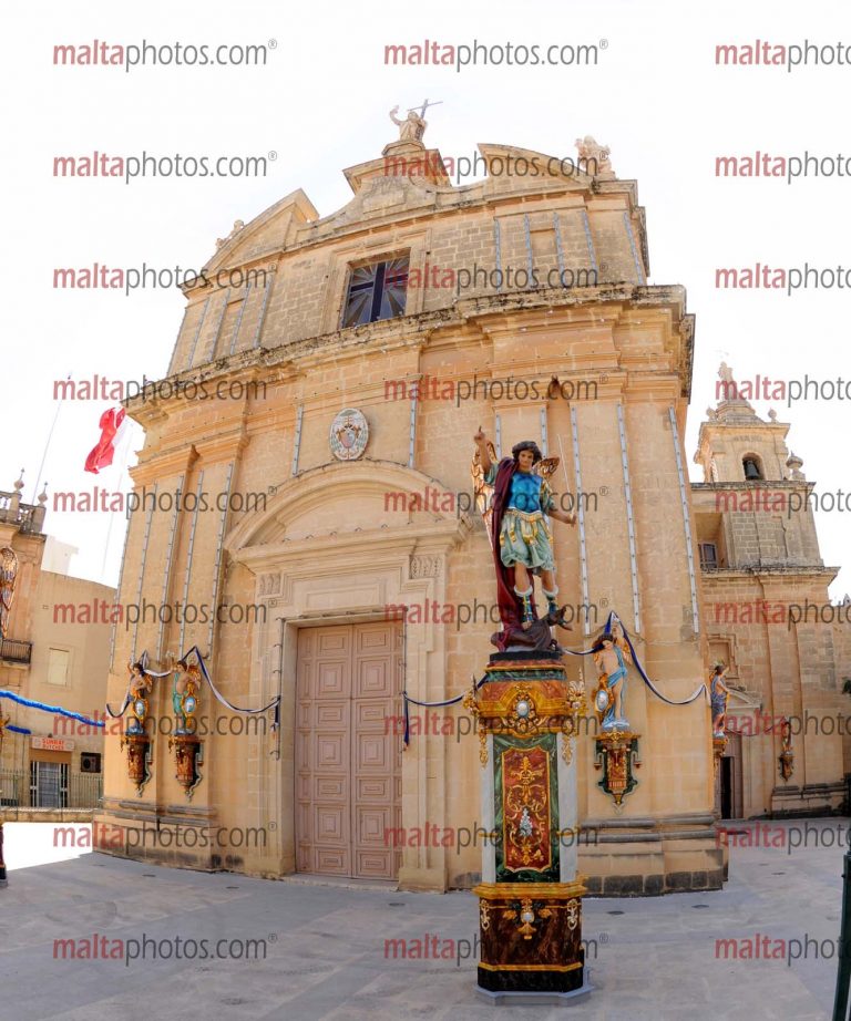 Mqabba Parish Church Architecture Feast facade - Malta Photos