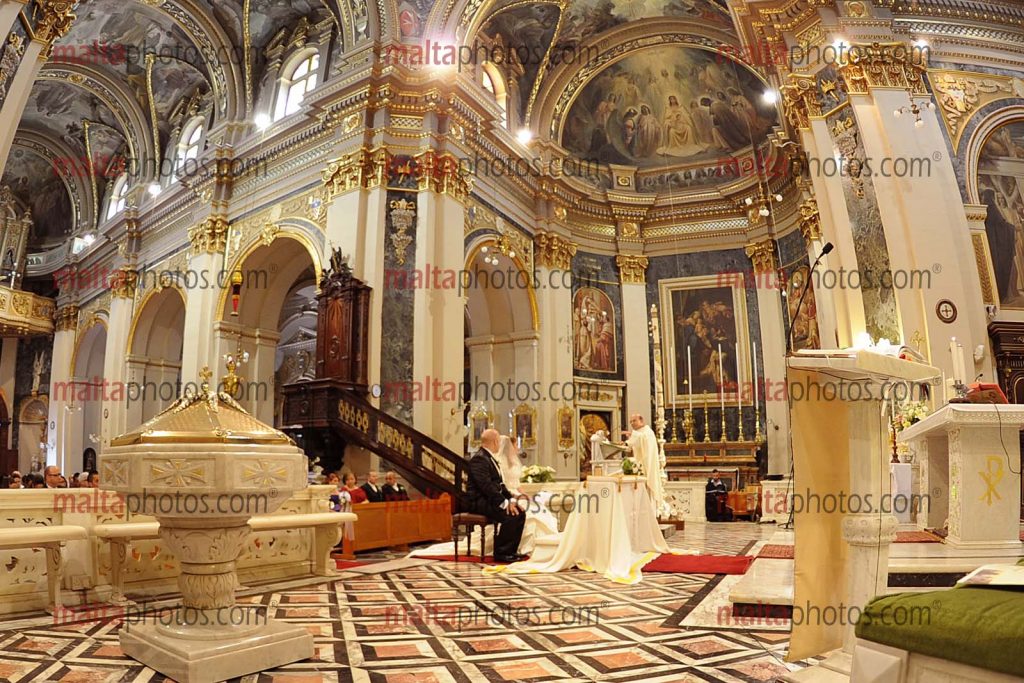 Msida Parish Church Architecture Religious Religion Interior - Malta Photos