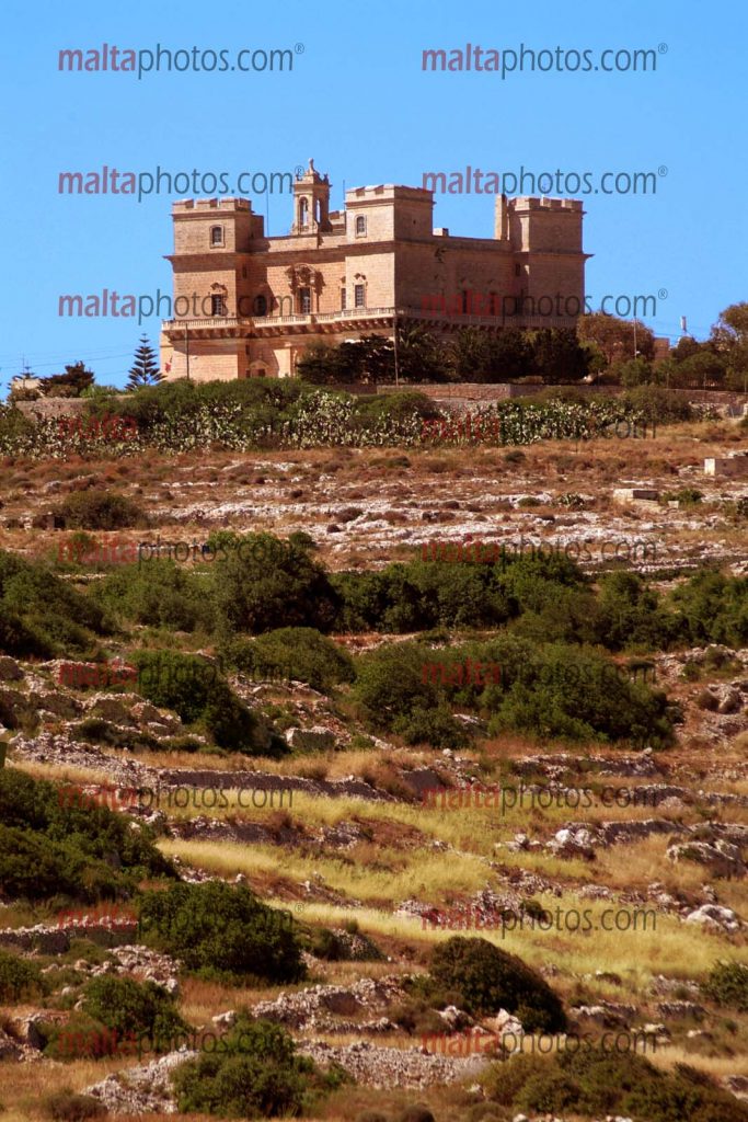 Selmun Castle Tower Architecture - Malta Photos