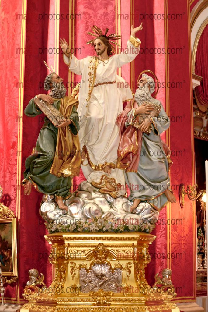 Balzan Parish Church Feast Festa Religion Religious Statue Vara Christ ...