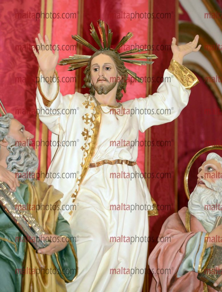 Balzan Parish Church Feast Festa Religion Religious Statue Vara Christ ...