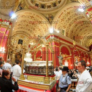 Zebbug Parish Religious Relic Feast Festa San Filep St Philip People ...