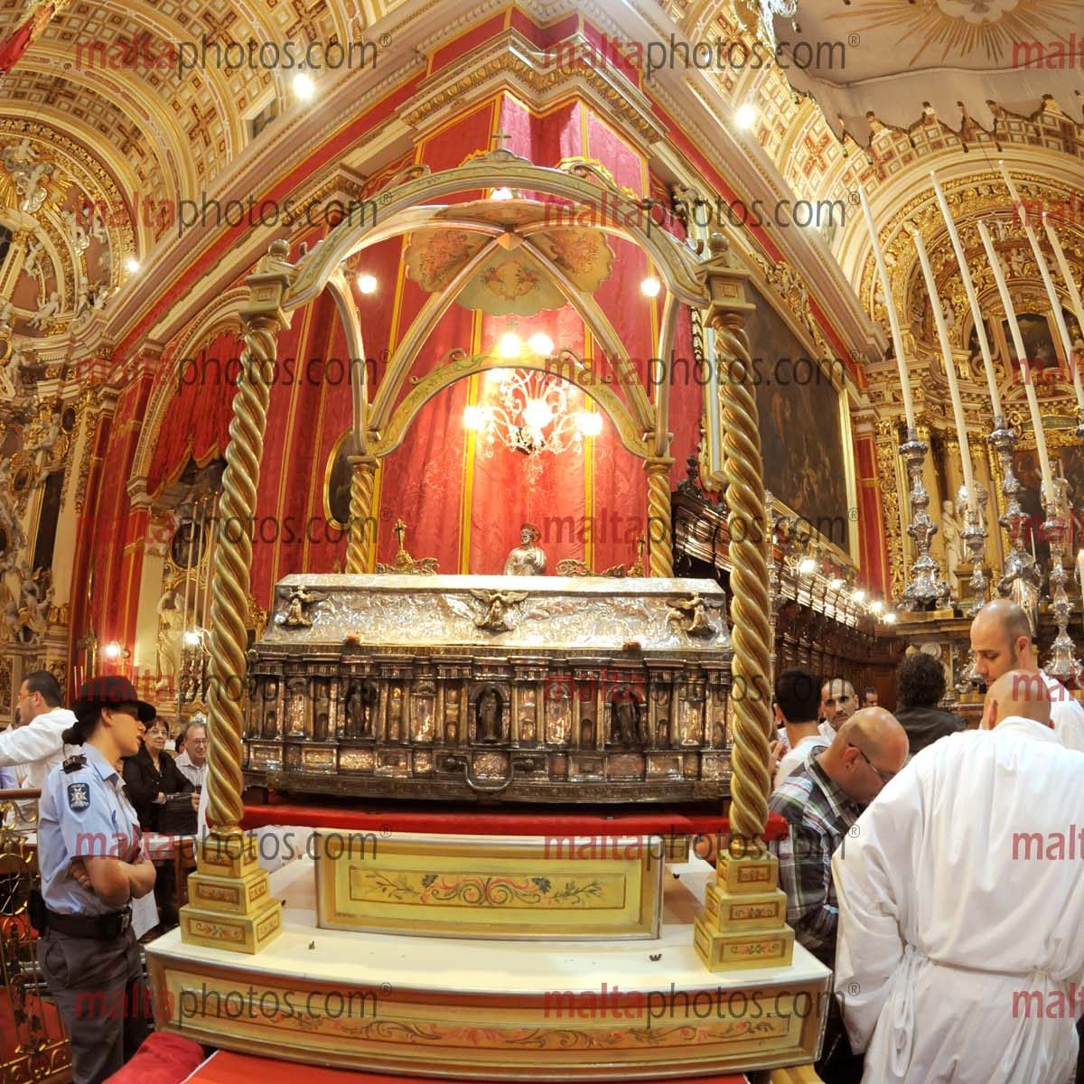 Zebbug Parish Religious Relic Feast Festa San Filep St Philip People ...