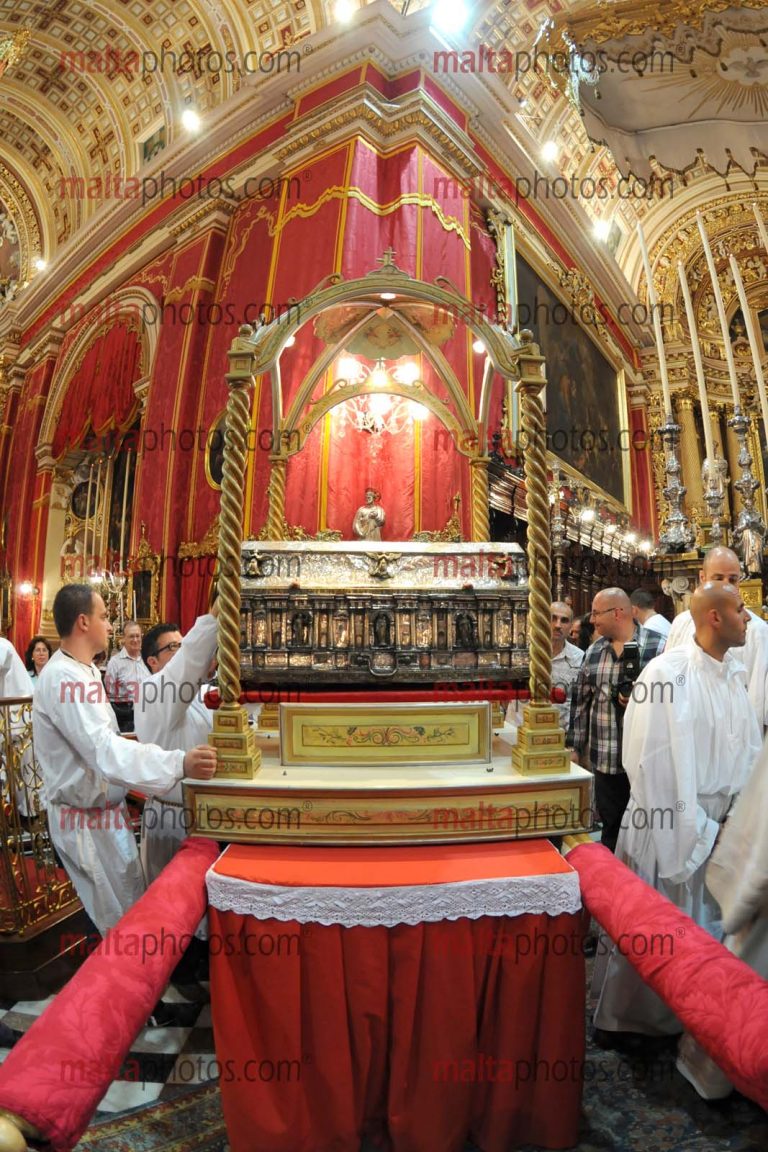 Zebbug Parish Religious Relic Feast Festa San Filep St Philip People ...