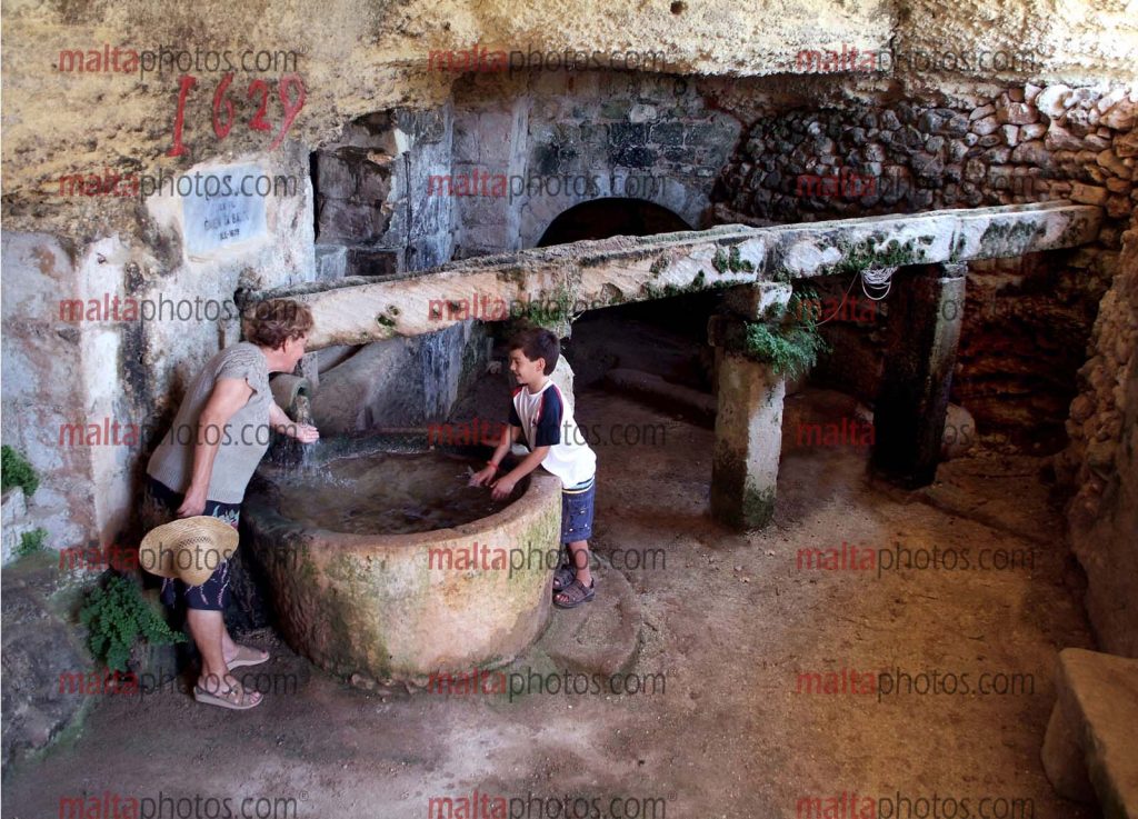 Dingli Village People Water Cave Gnien Ta' Baldu - Malta Photos