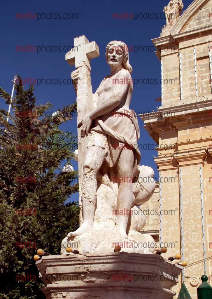 Mqabba Village Statue Cross - Malta Photos
