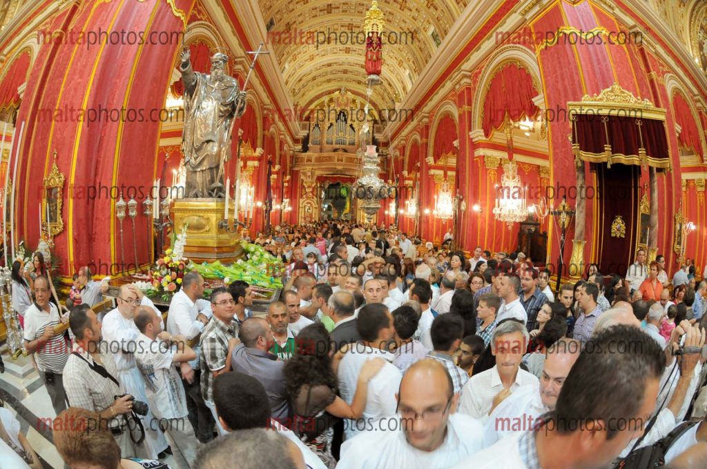 Zebbug Parish Religious Feast Festa San Filep St Philip People - Malta ...