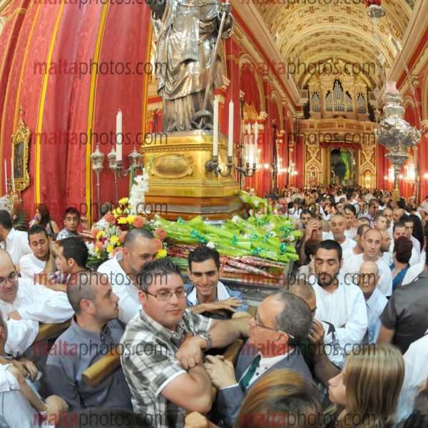 Zebbug Parish Religious Feast Festa San Filep St Philip People - Malta ...