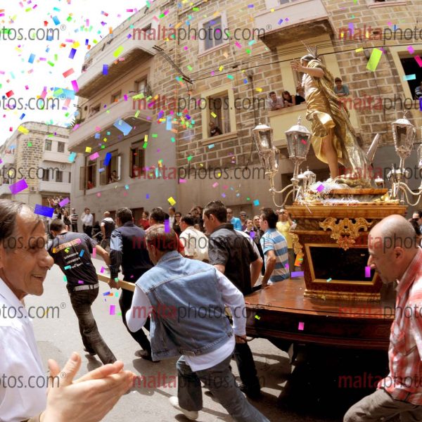 Cospicua Bormla Decorated Altar Feast Festa - Malta Photos