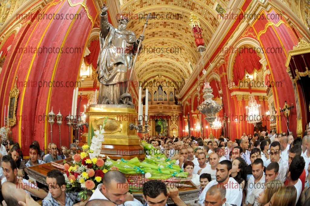 Zebbug Parish Religious Feast Festa San Filep St Philip People - Malta ...