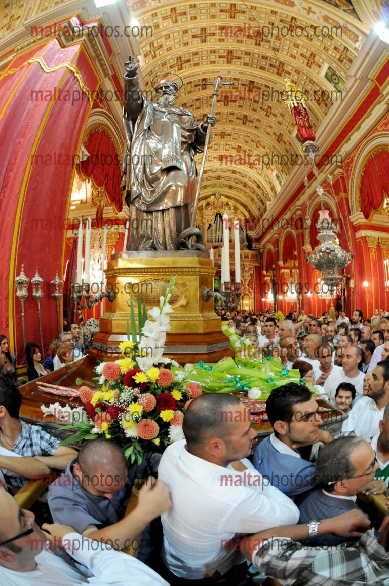Zebbug Parish Religious Feast Festa San Filep St Philip People - Malta ...