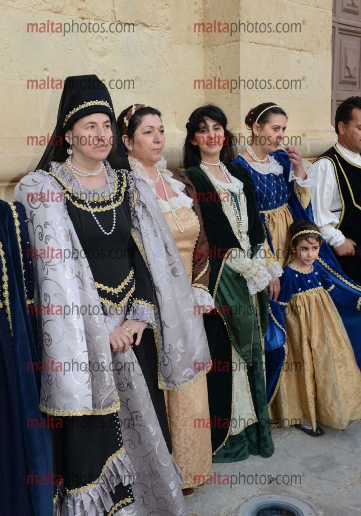 Medieval Mdina People Italian dancers People - Malta Photos