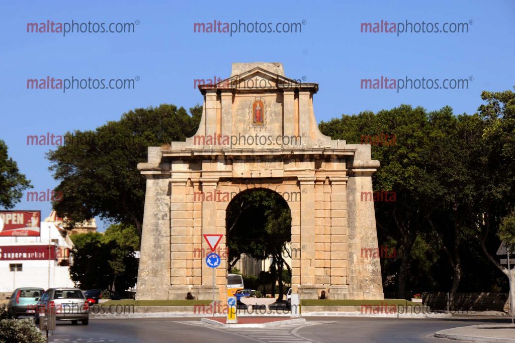 Zabbar Hompesch Gate Architecture Arch - Malta Photos