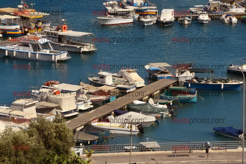 Gozo Mgarr Harbour Port Boats - Malta Photos
