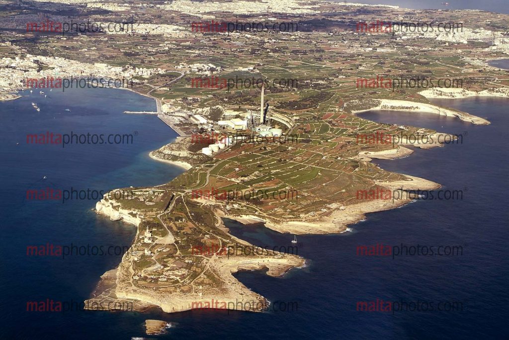 Delimara Power Station Aerial Photo by Gino Galea - Malta Photos