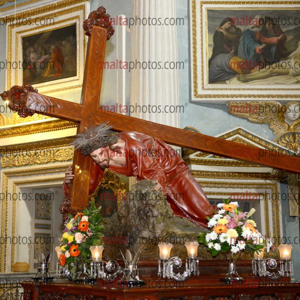 Good Friday Statues Vari Mosta Parish Church Religion Religious - Malta ...