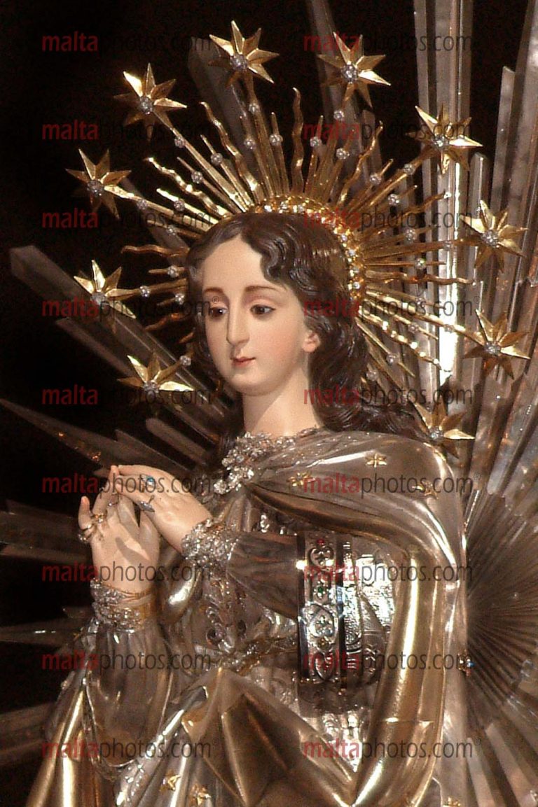 Cospicua Bormla Kuncizzjoni Immaculate Conception Statue Vara - Malta ...