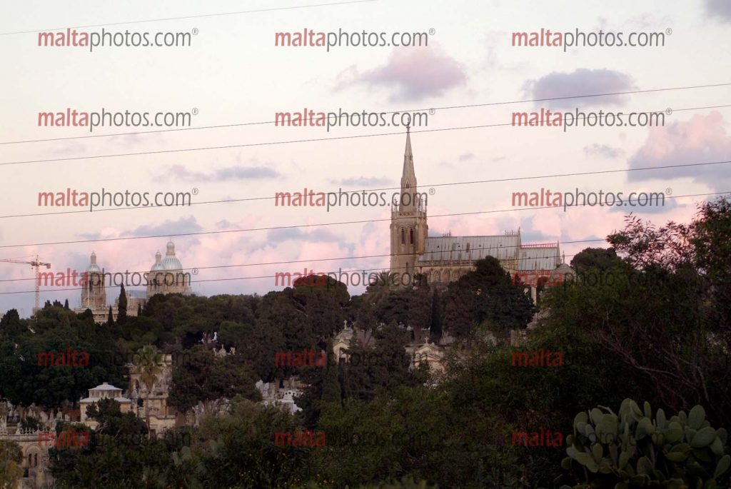 Marsa Cemetry Chapel Poala Church Religious - Malta Photos