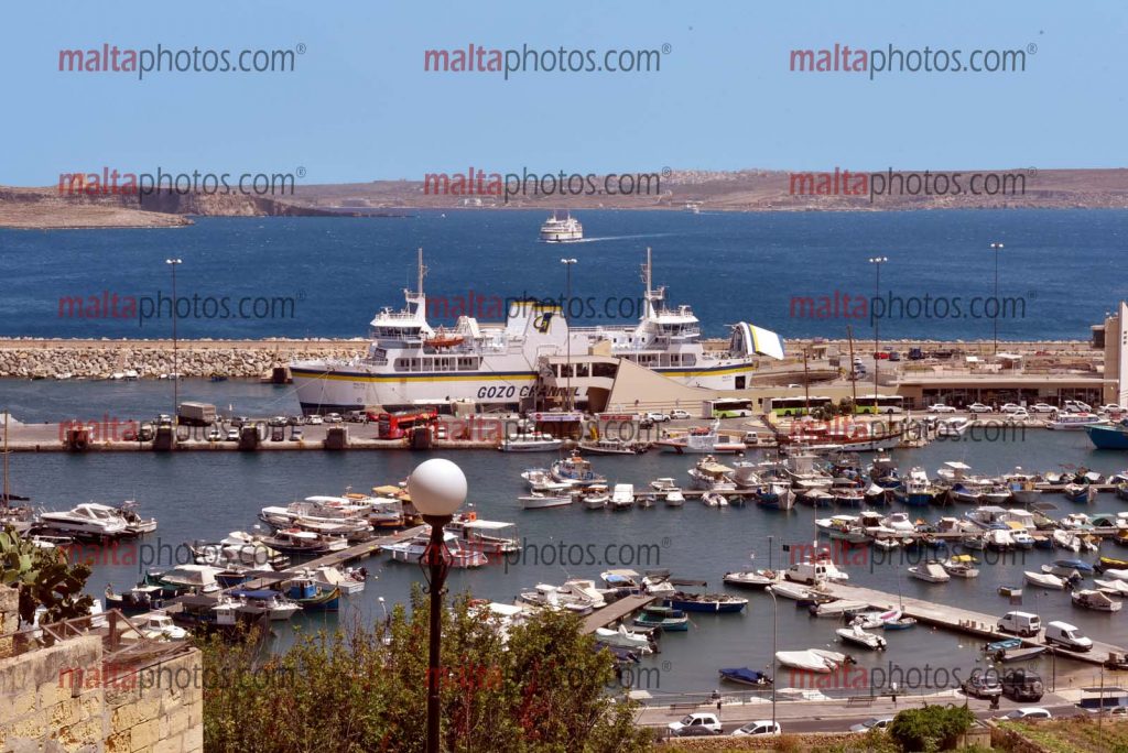 Mgarr Harbour Ferry Boats - Malta Photos