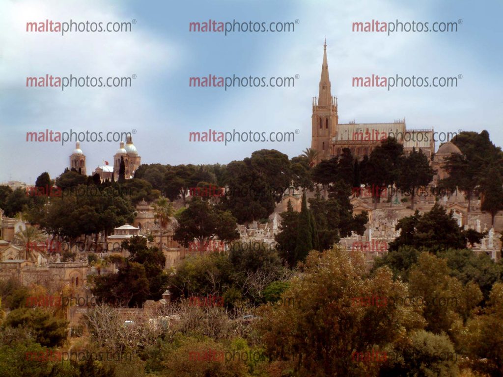 Marsa Cemetry Chapel Poala Church Religious - Malta Photos