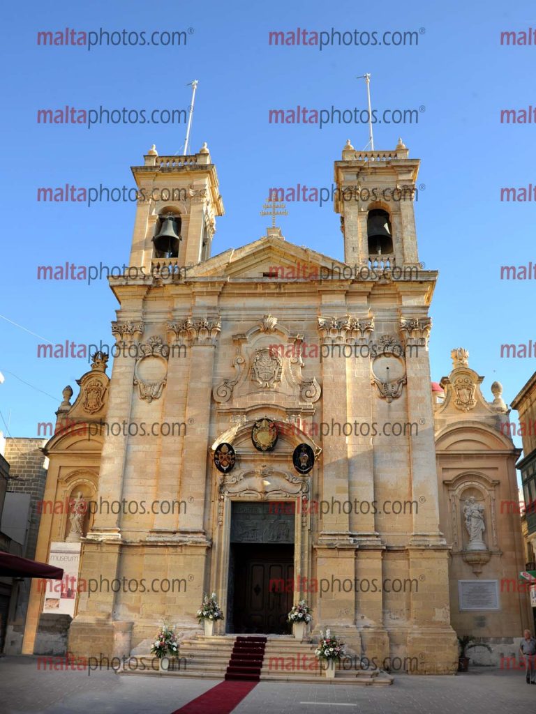Gozo San George Gorg Parish Church Victoria Rabat Architecture Religion ...