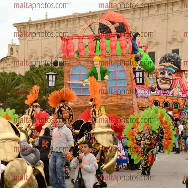 Carnival Floats - Malta Photos