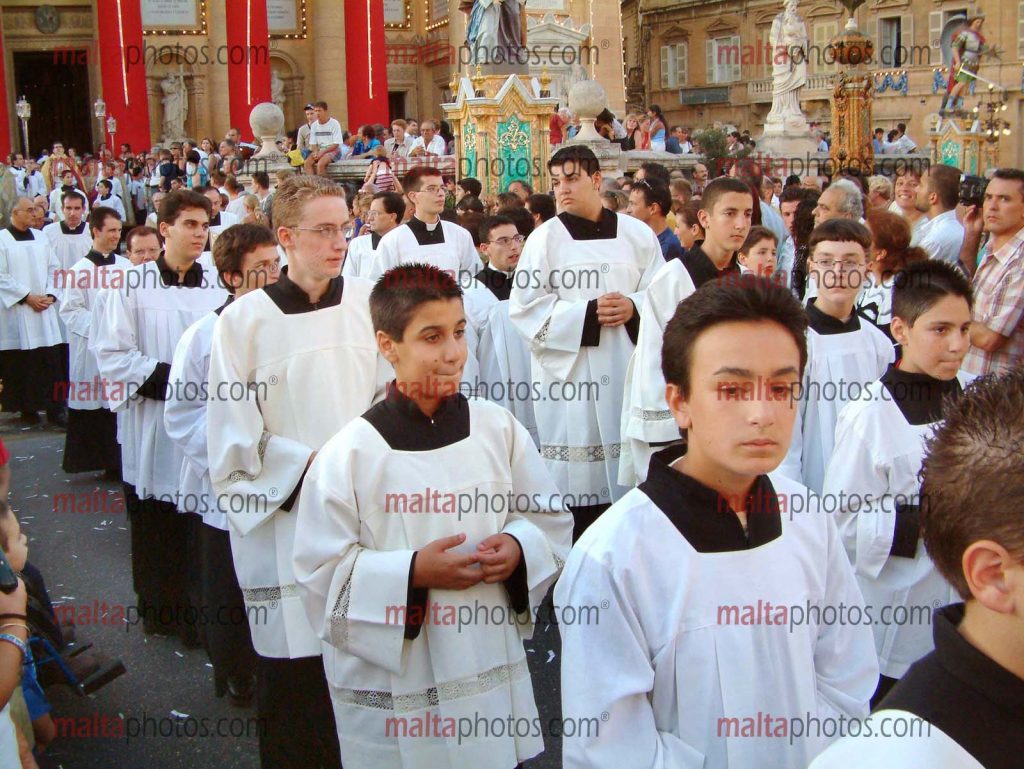 Church & Clergy Procession Altar Boys Feasts - Malta Photos