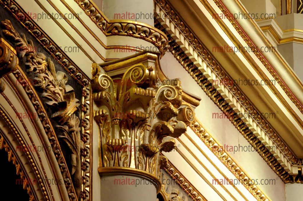 Hamrun Village St Gaetan Parish Church Architecture Detail - Malta Photos