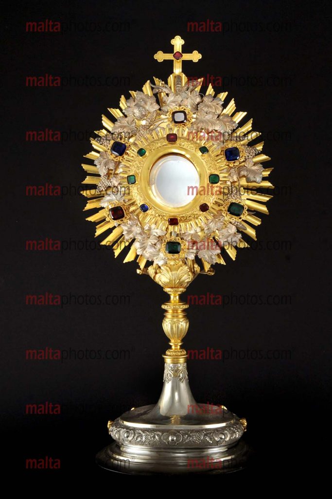 Church Monstrance Ostensorium Ostensory Consecrated Eucharist Stand ...