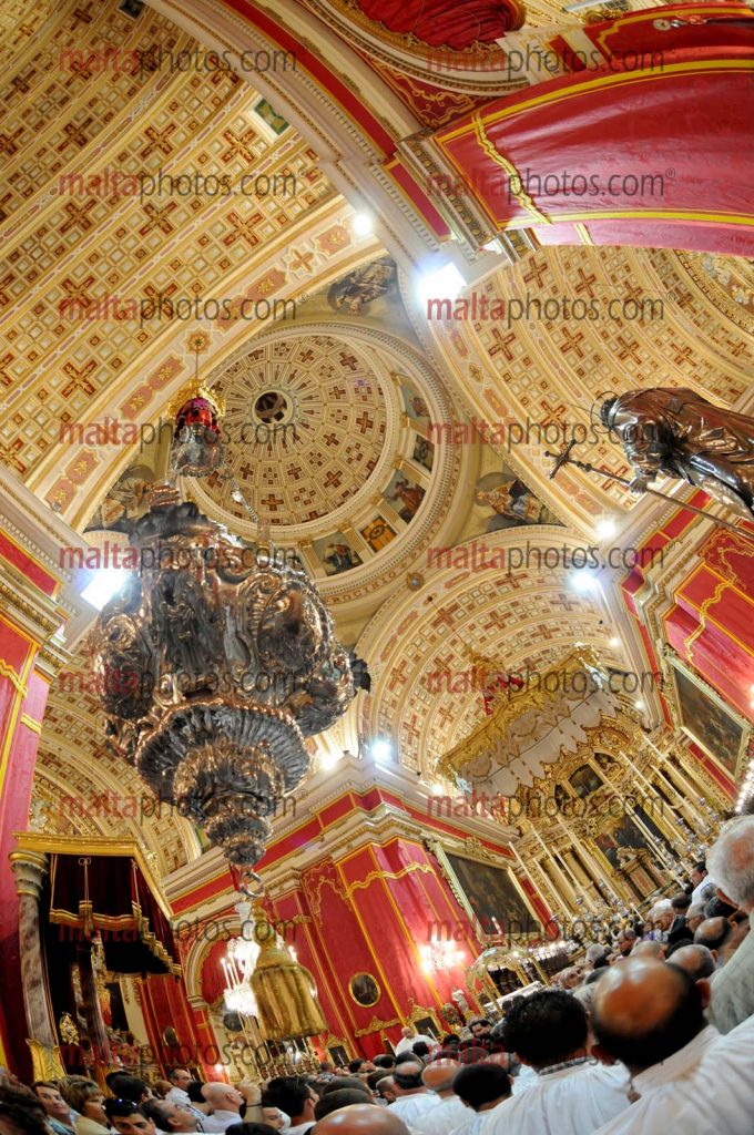 Zebbug Parish Church Religious Feast Festa San Filep St Philip People ...