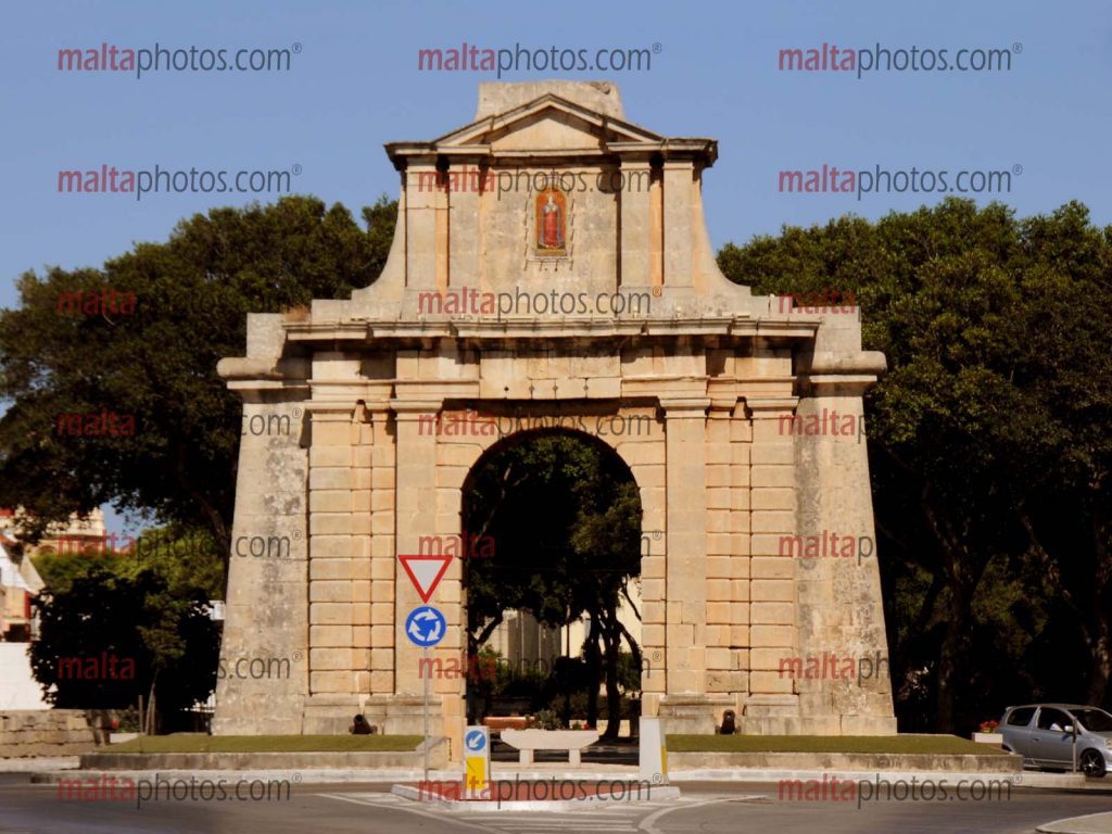 Zabbar Hompesch Gate Architecture Arch - Malta Photos