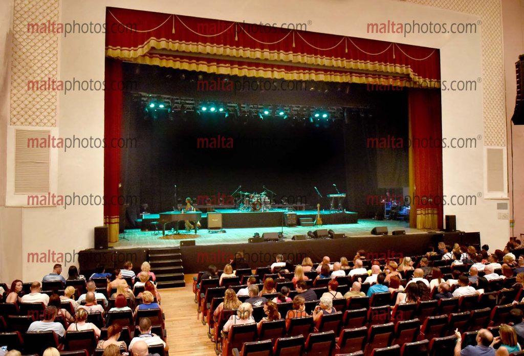 Valletta Mediterranean Conference Centre MCC Stage Interior People ...