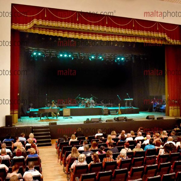 Valletta Mediterranean Conference Centre MCC Interior People Concert ...