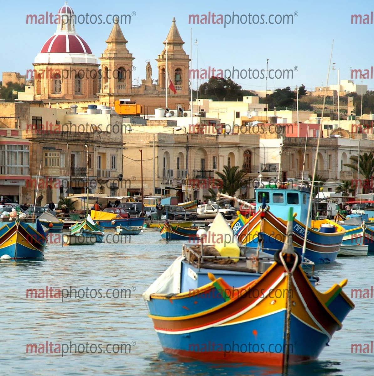 Marsaxlokk Fishing Village - Malta Photos