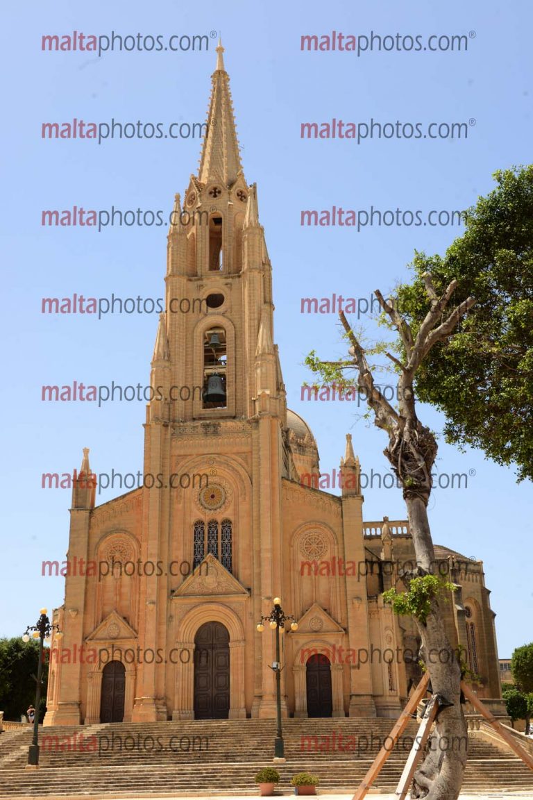 Gozo Ghajnsielem Parish Church - Malta Photos
