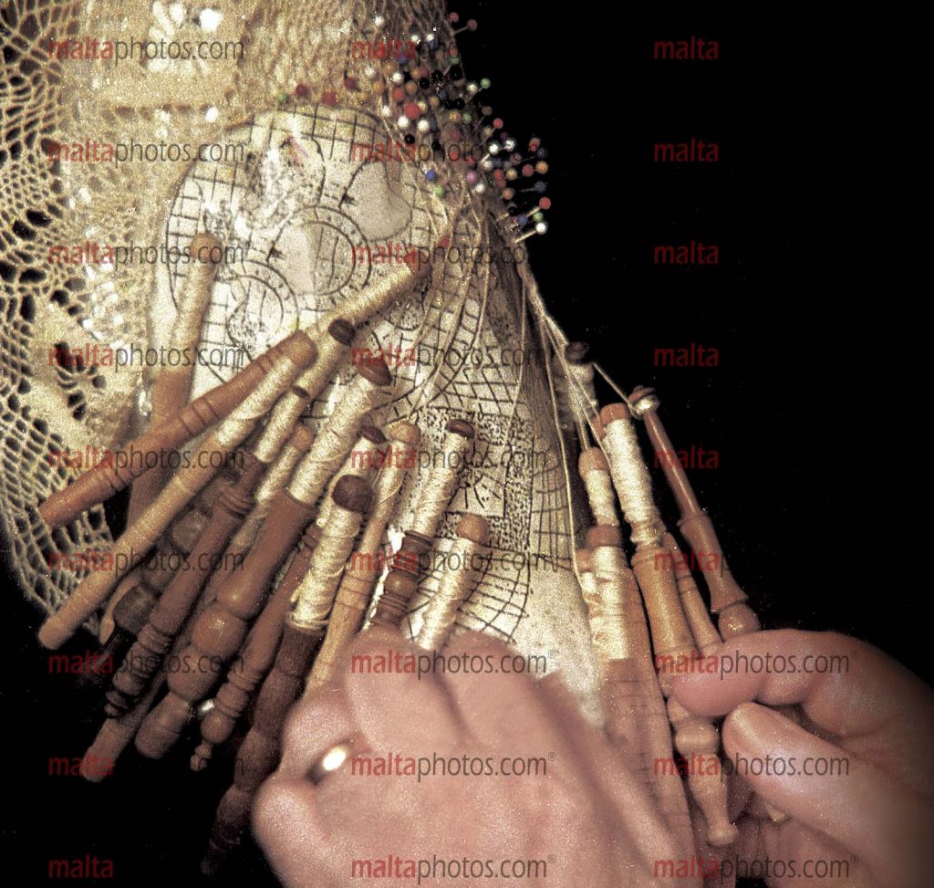 Bizzilla Combini Lace Crafts Maltese Gozo - Malta Photos